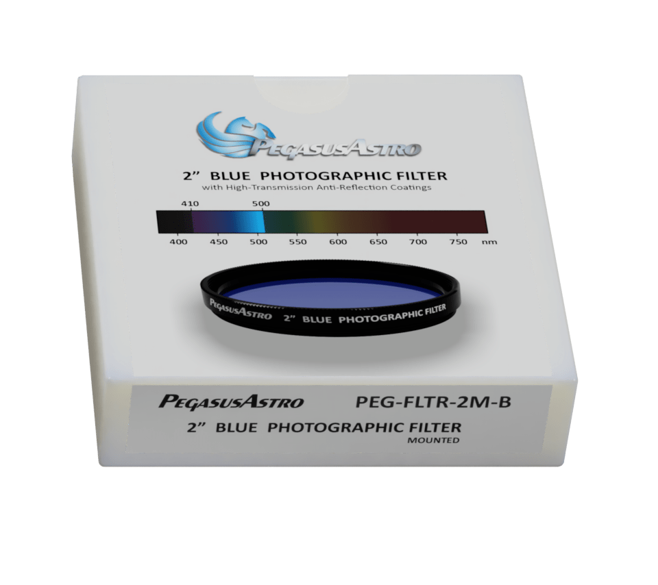Pegasus Astro 2" Filters - LRGB (Lum, Red, Green, Blue) & 7nm SHO (SII
